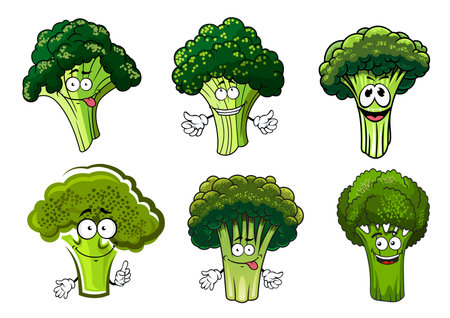 Cartoon Broccoli