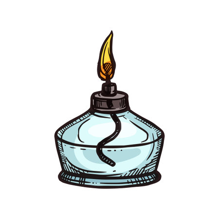 Vector of Spirit lamp chemical equipment - ID:1-144154988 - Royalty ...