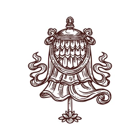 Vector of Buddhism religious vector - ID:1-144393473 - Royalty Free ...