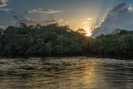 Photo of Reflection of a sunset by a - ID:1-192131520 - Royalty Free ...