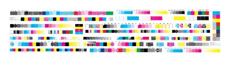 Vector of CMYK print test control - ID:1-146408477 - Royalty Free Image ...