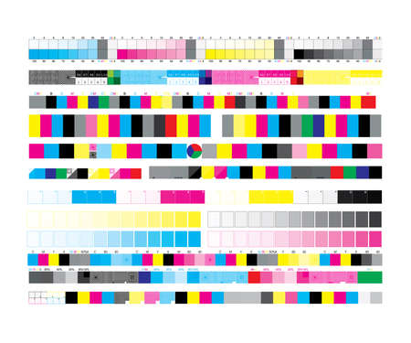 Vector of CMYK print test control - ID:1-186712881 - Royalty Free Image ...