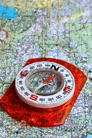 No orientation no travel. The tools of orienteering - map and a ...