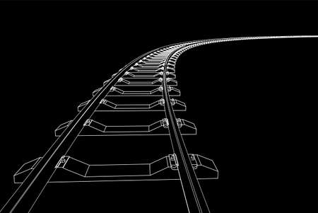 Train Tracks Wallpaper 3d