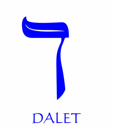 Vector of Hebrew alphabet - letter - ID:1-162011048 - Royalty Free ...