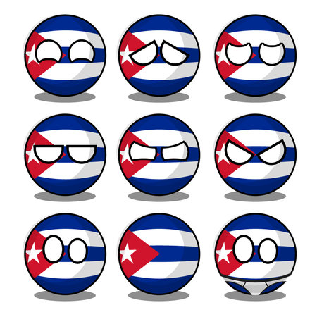 Vector of cuba countryball - ID:1-143036908 - Royalty Free Image - Stocklib