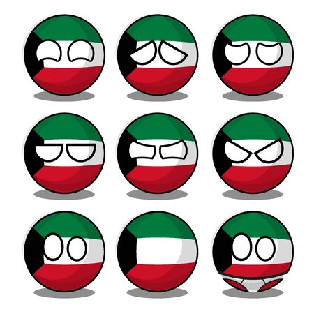 Vector of kuwait countryball - ID:1-143037002 - Royalty Free Image ...
