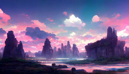 Anime nature Images - Search Images on Everypixel