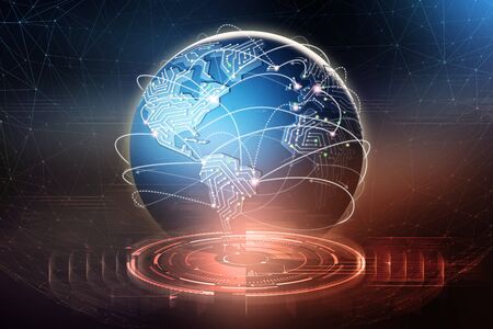 Global data exchange. Formation of a planetary communication network ...