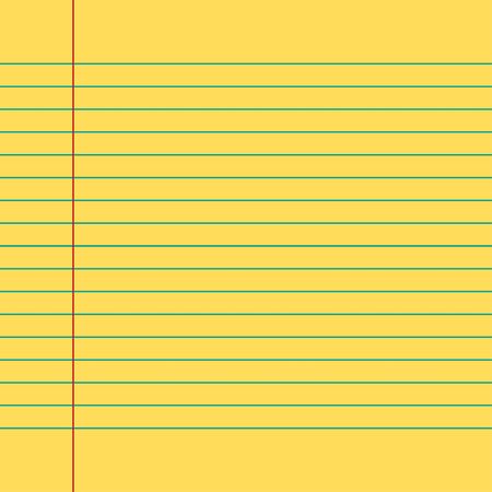 Vecteur de One page paper sheet school - ID:72079303 - image libre de ...