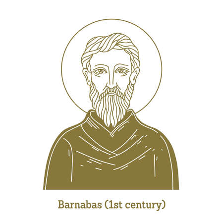 Vecteur de Barnabas (1st century) was - ID:180254470 - image libre de ...
