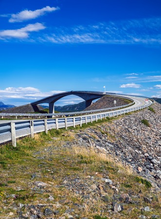 Storseisundet bridge in the county of More og Romsdal, the main ...