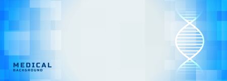 DNA structure blue medical background - Stock Image - Everypixel