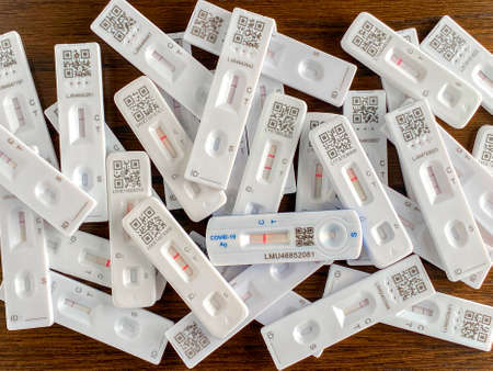 Photo of Covid LFT (Lateral Flow Test) - ID:181117290 - Royalty Free ...