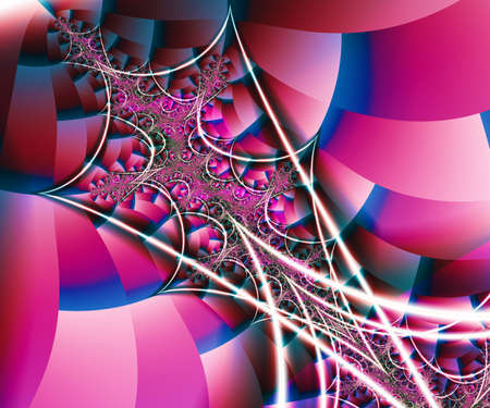 Computer generated abstract colorful fractal artwork for creative ...
