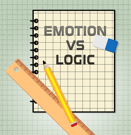 Photo of Emotion Versus Logic Report - ID:1-120354130 - Royalty Free ...