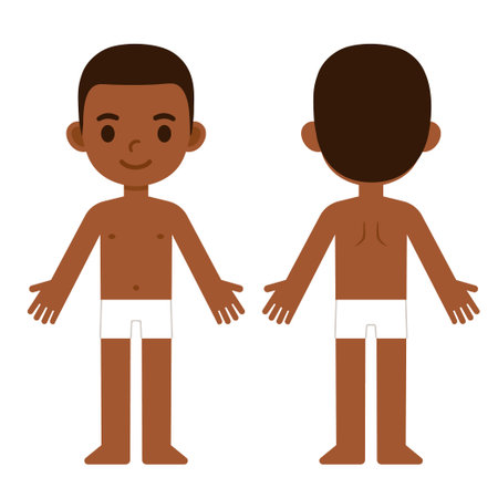 Vector of Cartoon Black boy in - ID:174003478 - Royalty Free Image ...