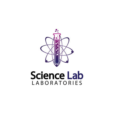 Science Lab logo.Laboratory Tube Logo Template Design Vector, Emblem ...