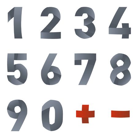 Vector of Vector bended font. Latin - ID:1-149353512 - Royalty Free ...