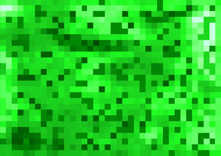 Abstract background minecraft green gradient geometric crystal mosaicの ...