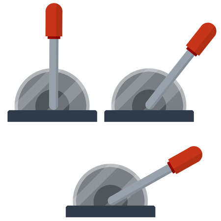 Vector of Lever to increase the speed of - ID:1-157693857 - Royalty ...