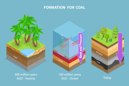 How Coal Is Formed Animation