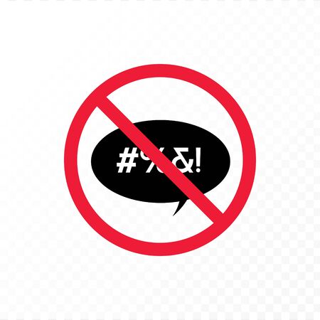 Vector of Vector color bad speech - ID:134025791 - Royalty Free Image ...