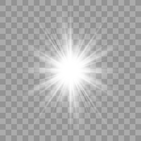 Vector of White Glow light effect. Star - ID:1-124345041 - Royalty Free ...