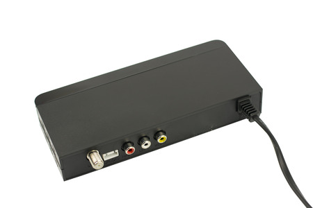 Photo de Cable Tv BOX isolated on white - ID:1-70658366 - image libre ...