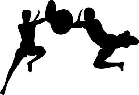 Ilustración del Kalaripayattu 8 isolated - ID:157969768 - Imagen libre ...