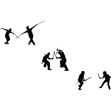 Arnis Silhouette Vector:: tasmeemME.com