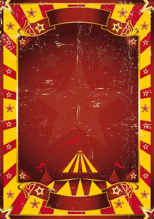 Vector of A circus yellow background - ID:1-16212646 - Royalty Free ...