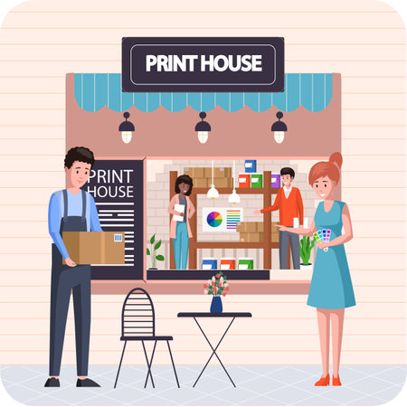 Female designer pick paint for decoration, design. Woman choosing color ...