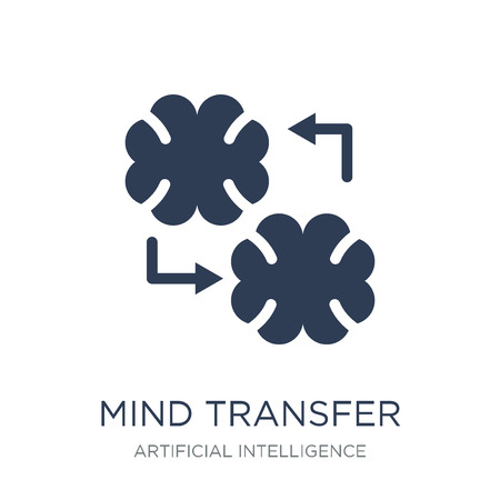 Vector of Mind transfer icon. Trendy - ID:1-111270659 - Royalty Free ...
