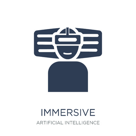 Vector of Immersive icon. Trendy flat - ID:1-111999322 - Royalty Free ...