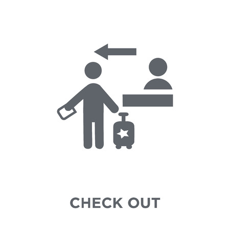 Vector of Check out icon. Check out - ID:1-111299523 - Royalty Free ...