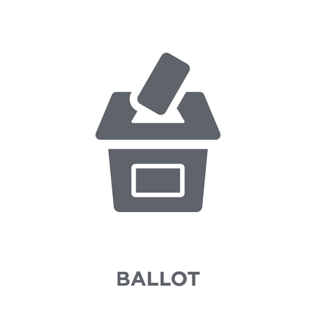 Photo of Ballot icon. Ballot design - ID:112318450 - Royalty Free Image ...