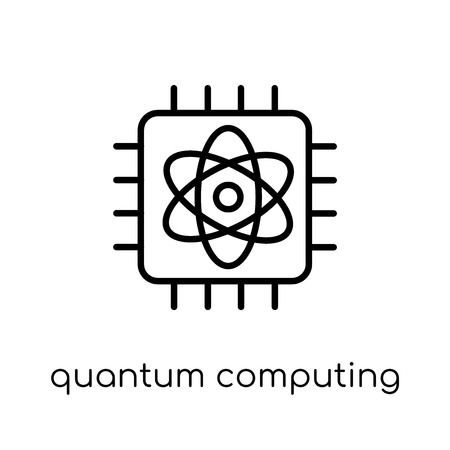Vector of quantum computing icon. Trendy - ID:1-112417891 - Royalty Free Image - Stocklib