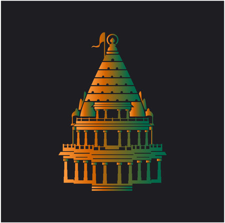 Vector of Mahakaleshwar temple (lord - ID:1-195999853 - Royalty Free ...