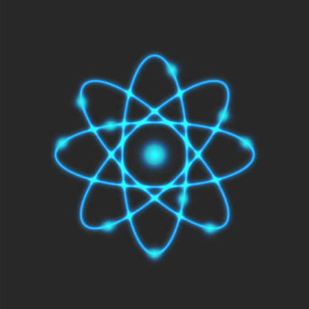Vector of Planetary model of the atom, - ID:153116549 - Royalty Free ...