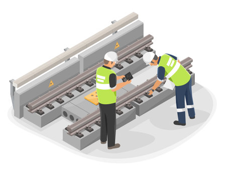 Railway Engineer Inspector inspect engineering construction of SkyTrain ...