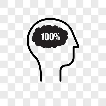 IQ vector icon isolated on transparent background, IQ logo concept ...