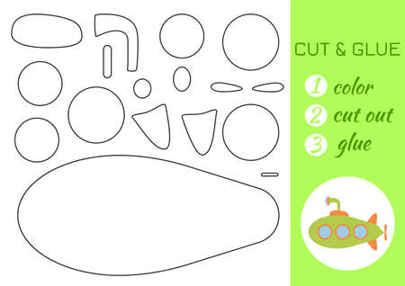 Vector of Color, cut and glue paper - ID:1-169917026 - Royalty Free ...