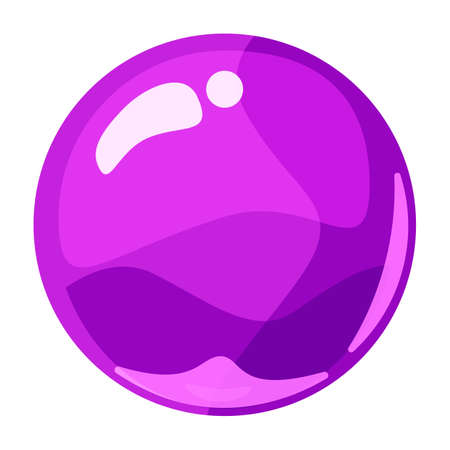 Vector of Ball purple shiny glossy - ID:1-171999542 - Royalty Free ...