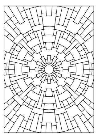 Vector of Pattern design of radiate - ID:1-165480316 - Royalty Free ...