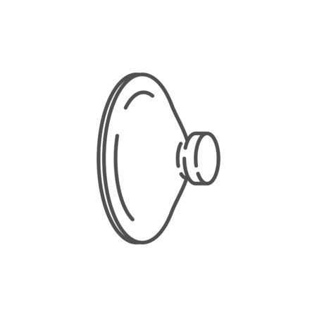 Suction cup icon, vector illustration:: tasmeemME.com