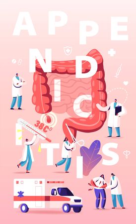 Vector of Appendix Pain and Appendicitis - ID:1-141334062 - Royalty ...