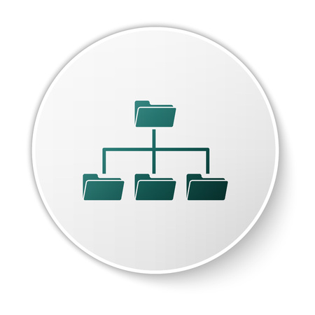 Vecteur de Green Folder tree icon - ID:124009265 - image libre de droit ...
