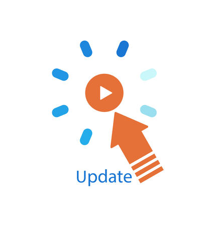 Vector of Concept update system. Loading - ID:1-115857620 - Royalty ...