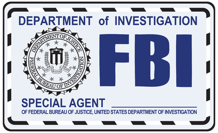 Vector of FBI Special Agent certificate. - ID:1-47455782 - Royalty Free ...
